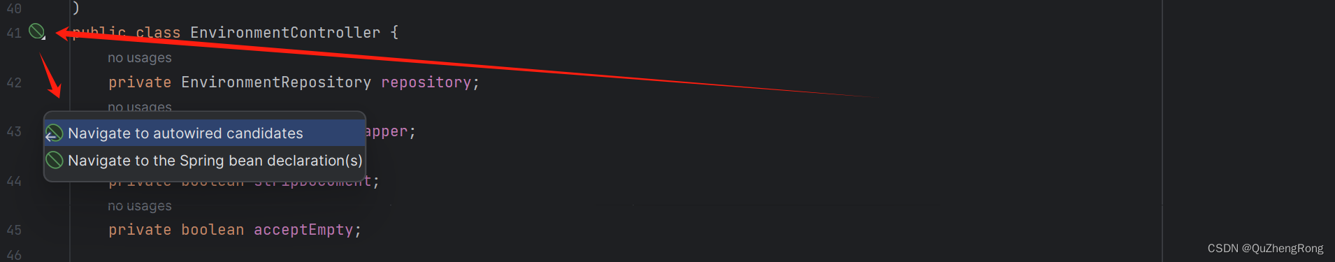 【SpringBoot】IDEA查看Spring Bean的依赖关系_idea查看bean-CSDN博客