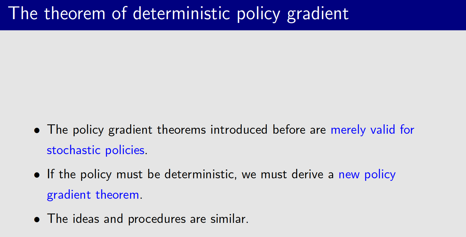 RL-赵-(十)-Actor-Critic03：DPG（Deterministic actor-critic）【Deterministic ...