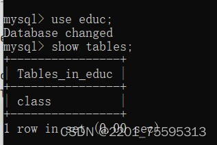 数据库连接与查询示例：educ数据库,-CSDN博客