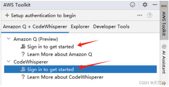 CodeWhisperer插件-CSDN博客