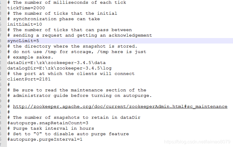 windows 单机启动zookeeper报错invalid config exiting abnormally_invalid configuration only one server ...