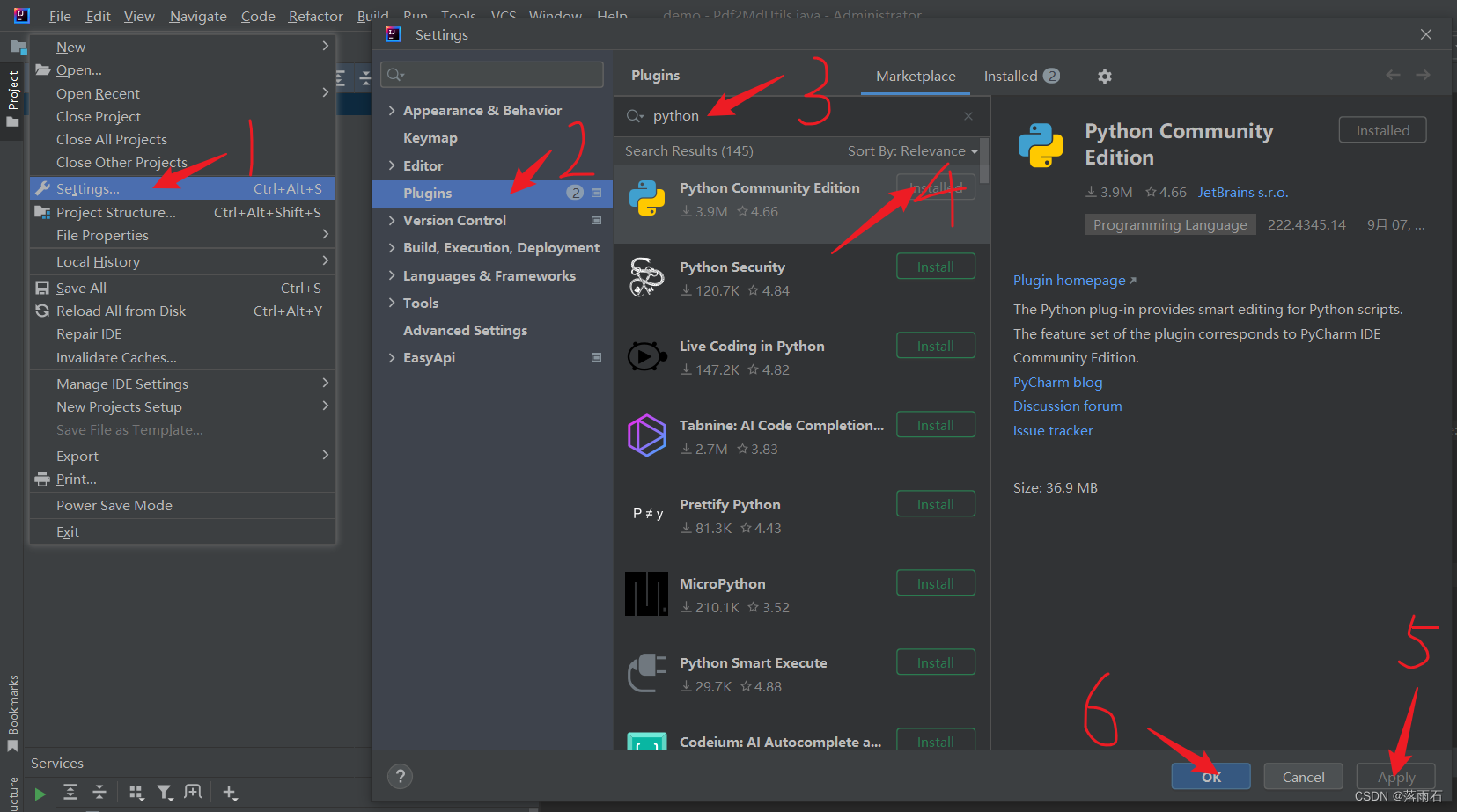 IDEA中Java项目调用Python脚本实现docx、pdf转markdown_python pdf转markdown-CSDN博客