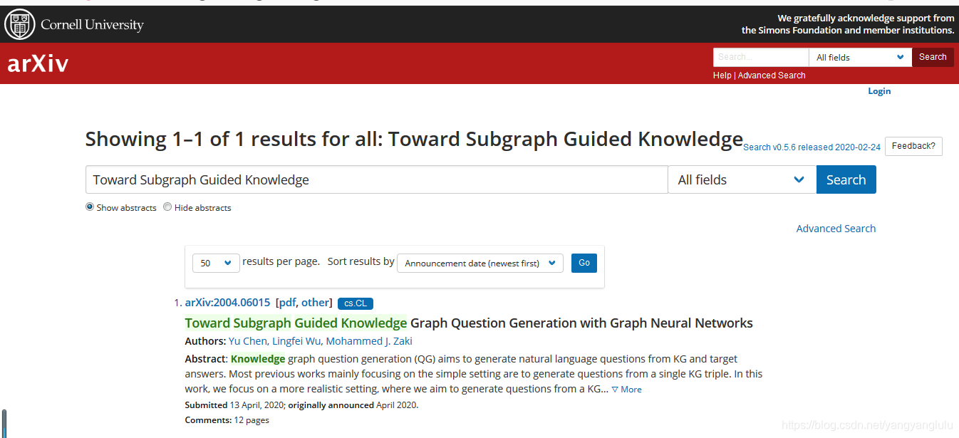 问题生成论文（question generation）-2020_toward subgraph-guided knowledge graph question ge-CSDN博客