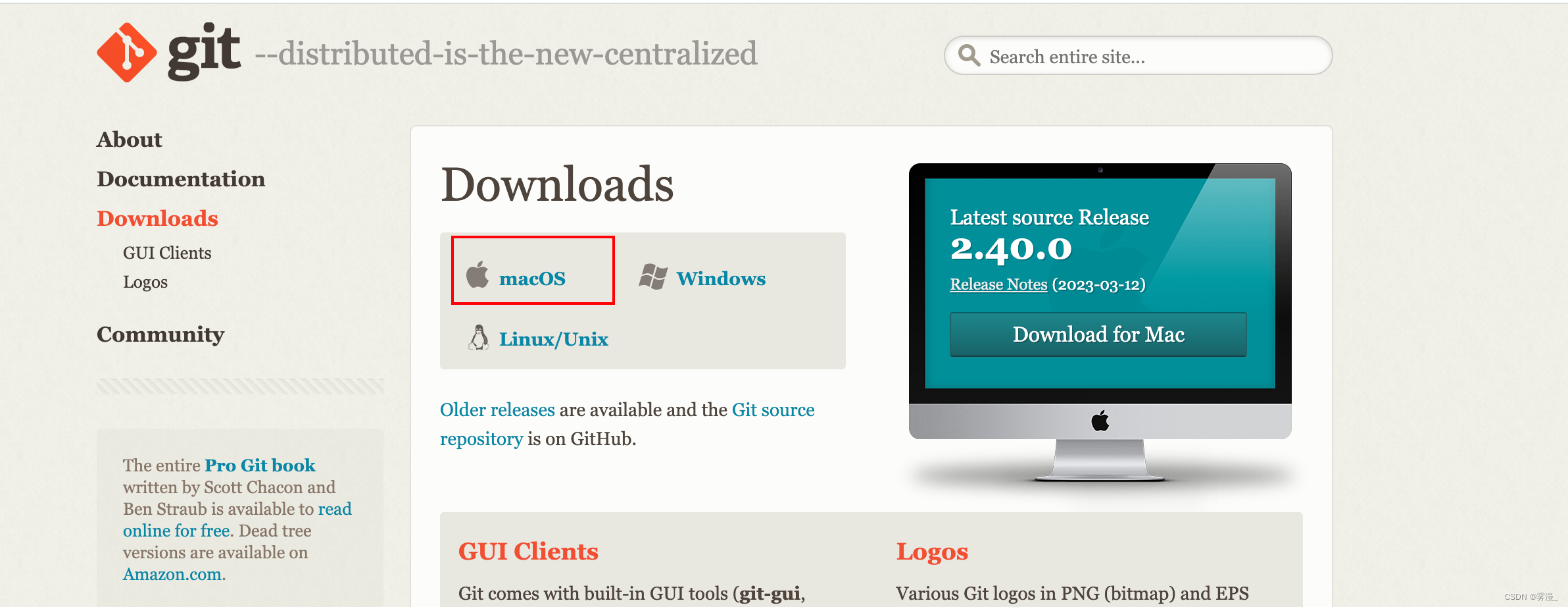 MAC：安装homebrew_mac 'git' must be installed and in your path!-CSDN博客