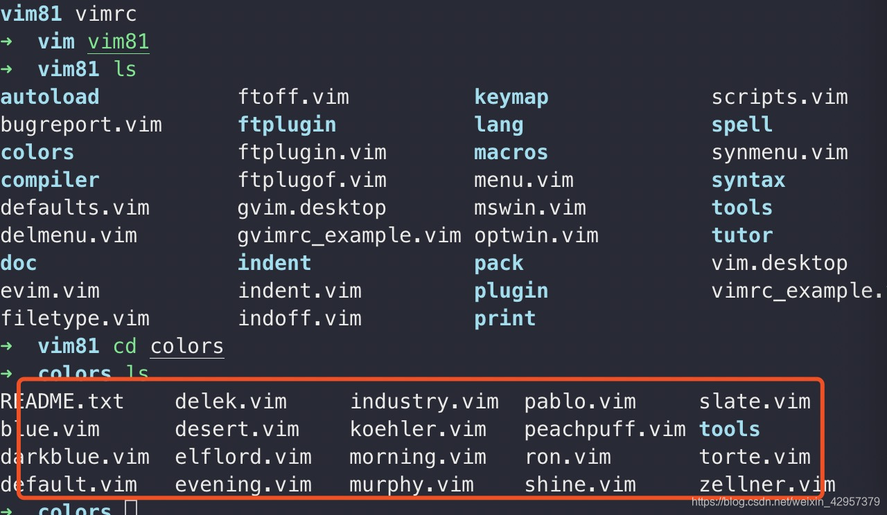 MAC下的 vim 代码高亮配置_mac代码高亮-CSDN博客