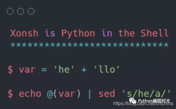 Xonsh库——Python和Shell语法互通-CSDN博客