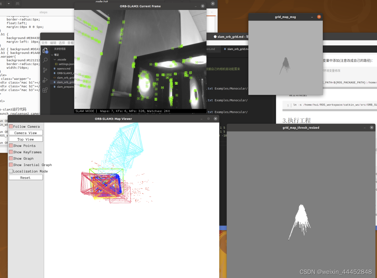 ORB_SLAM3_Grid_Mapping：从稀疏点云到2D栅格地图(仅单目)_使用orb3建立二维-CSDN博客