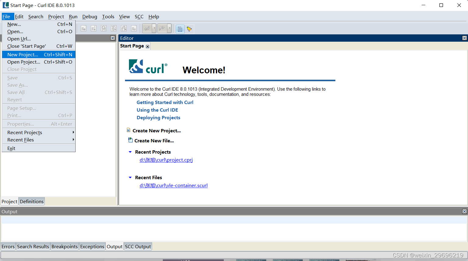 curl language 之环境构筑_curl ide-CSDN博客