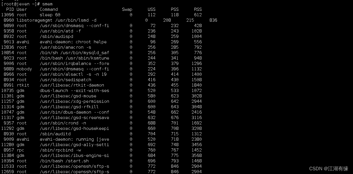 Linux系统之smem命令的基本使用-CSDN博客