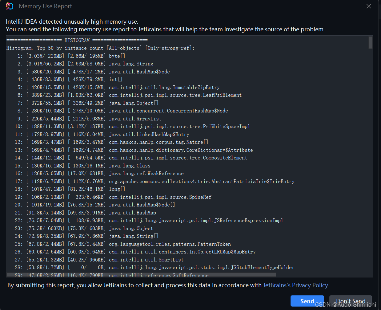 Intellij IDEA detected unusually high memory use_high memory usage detected-CSDN博客