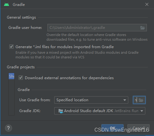 解决Android导入Gradle报错Could not install Gradle distribution......问题_could not install gradle ...