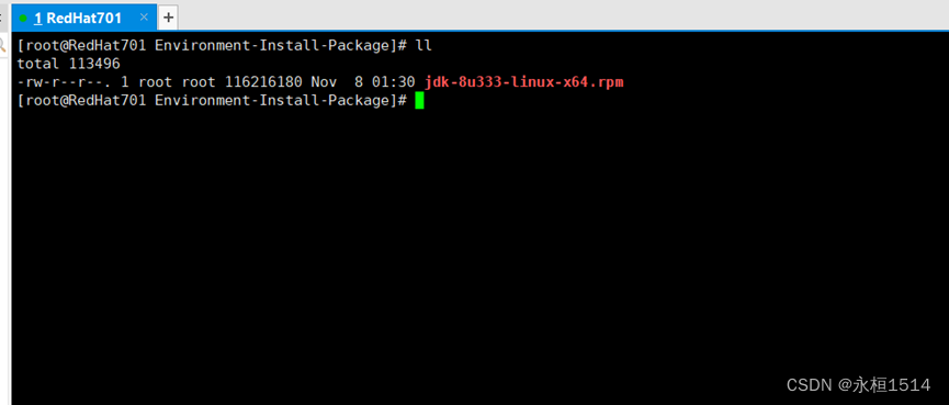 RedHat7.7安装JDK1.8并且配置环境变量_redhat安装jdk1.8-CSDN博客