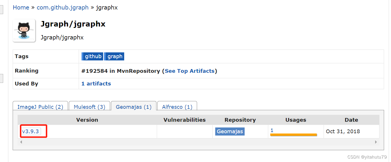 Could Not Find Artifact Comgithubjgraphjgraphxpomv393 In Aliyunmaven Csdn博客 