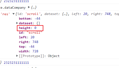 uni.createSelectorQuery().in(this).select(‘#scroll‘).boundingClientRect ...