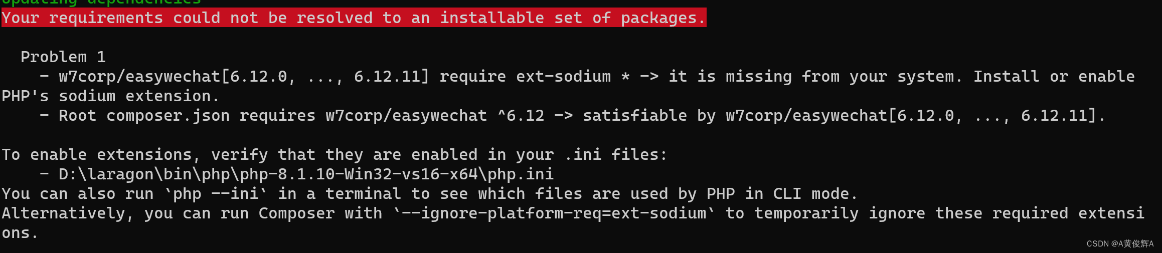 it is missing from your system. Install or enable PHP‘s sodium extension.-CSDN博客