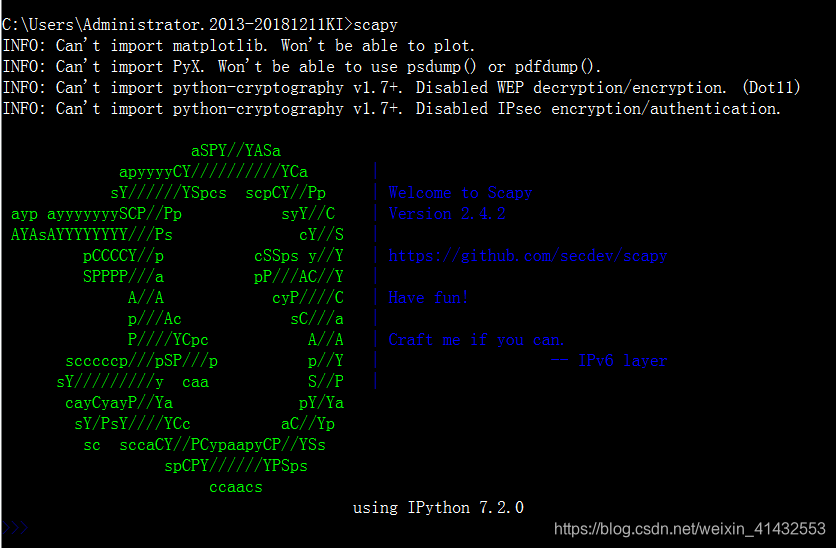 Python程序之使用scapy进行arp局域网主机扫描 Csdn博客