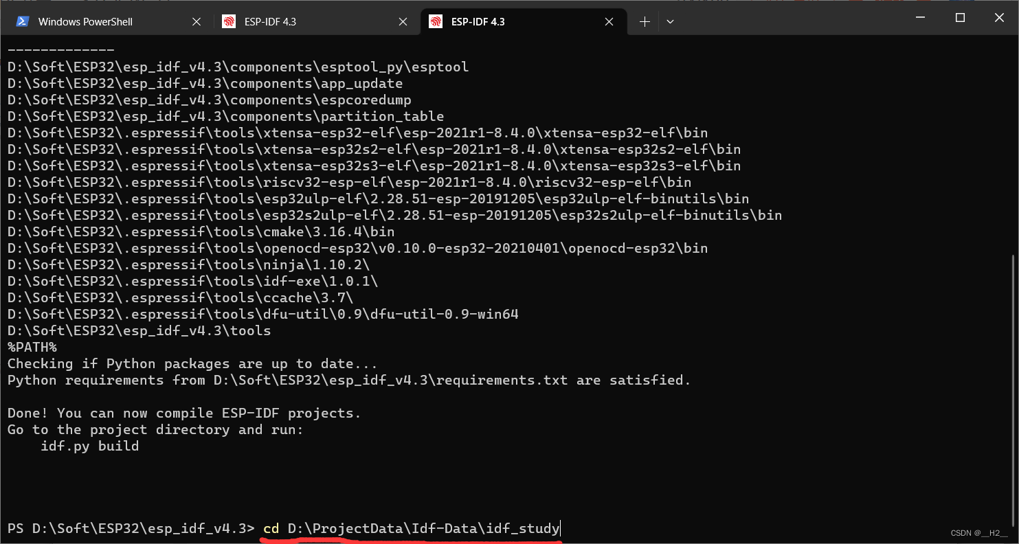 基于FreeRTOS的ESP-IDF开发——1.HelloWorld_esp32 freertos espidf-CSDN博客