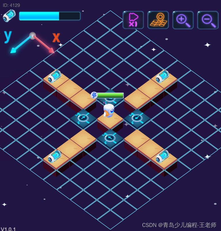 ICode国际青少年编程竞赛- Python-2级训练场-综合练习2_icodepython综合2答案-CSDN博客