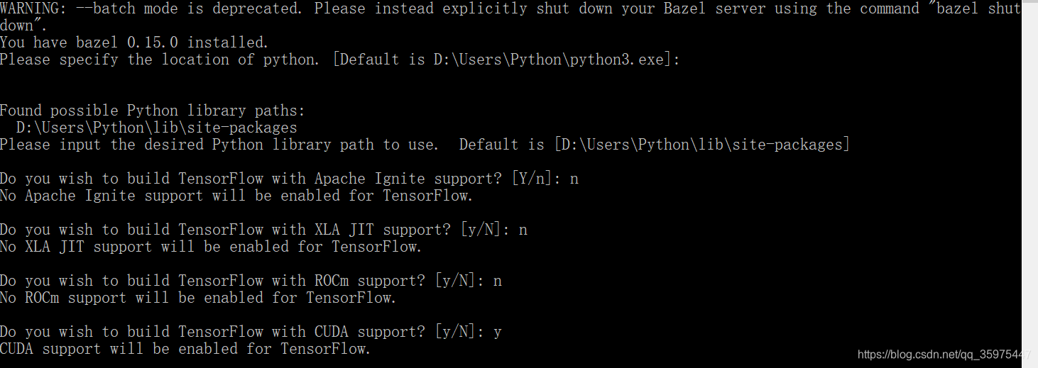 windows+bazel+tensorflow-r1.12(GPU)编译生成dll与lib_编译cpu版本的tensorflow.dll和tensorflow.lib-CSDN博客