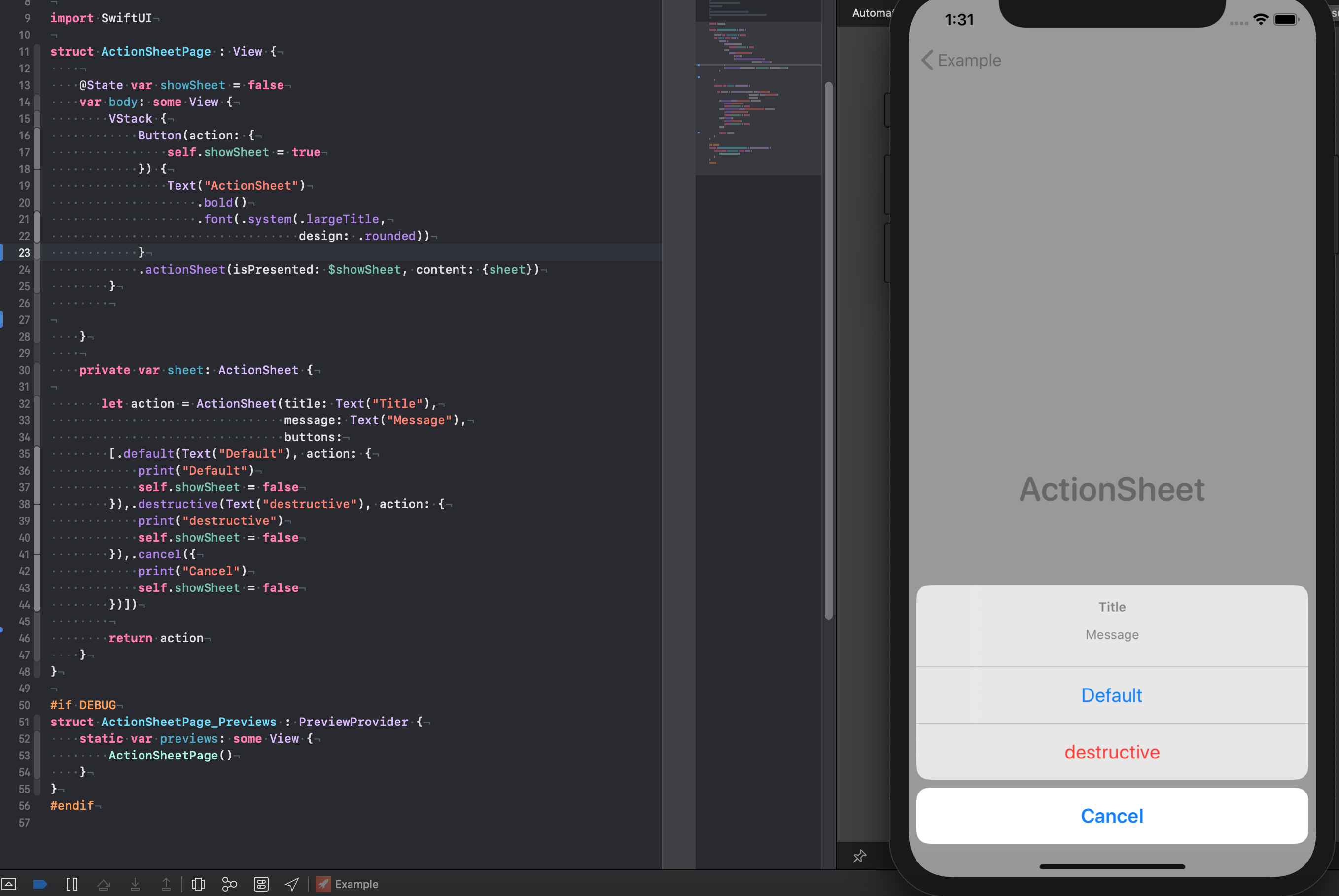 参考 Swiftui 官方示例做的常用组件示例，新手看过来，五分钟看完swiftui 组件 Csdn博客
