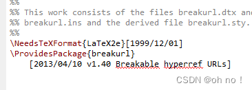 latex 使用hyperref包后第一页出现sty文件内容并产生Missing \begin{document}. }错误、Undefined control sequence ...
