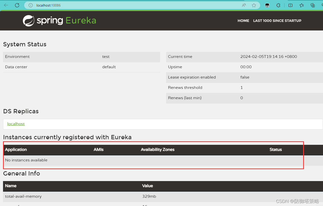 SpringCloud--Eureka注册中心服务搭建注册以及服务发现_eruka注册中心配置-CSDN博客