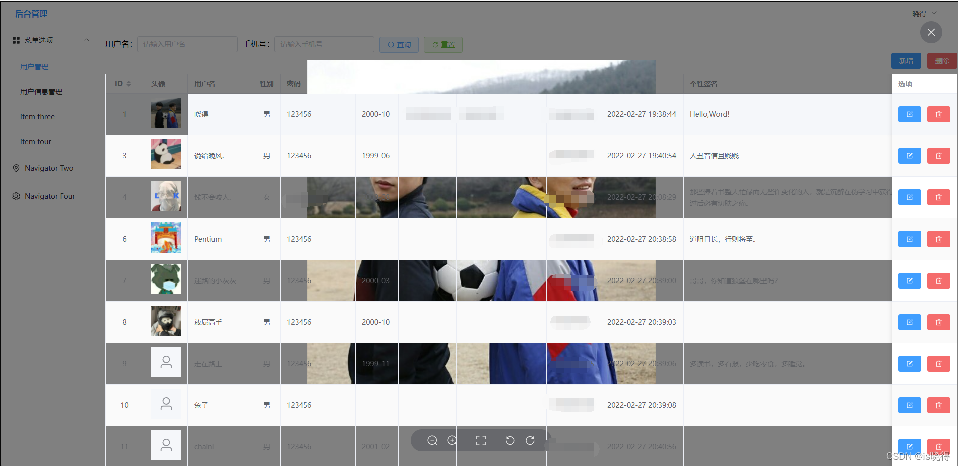 [vue3 Element Plus]点击列表中的图片预览时，图片被表格覆盖问题 Hide On Click Modal Csdn博客