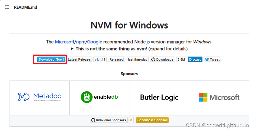 NVM-无缝切换Node版本-CSDN博客