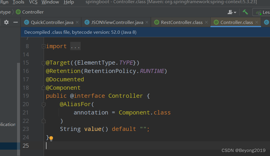 【springboot】五：web服务 Springmvc 控制器springmvc 控制器 Csdn博客