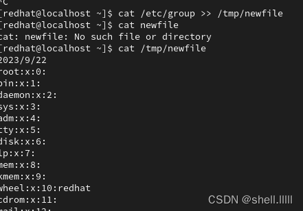 9.16重定向和vim-CSDN博客