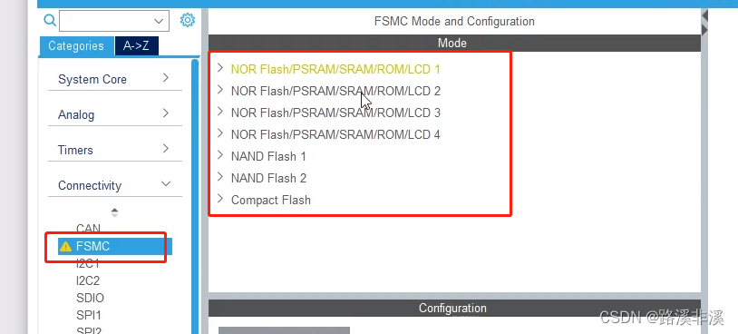 STM32实战总结：HAL之FSMC控制TFT-LCD_stm32hal库fsmc-CSDN博客
