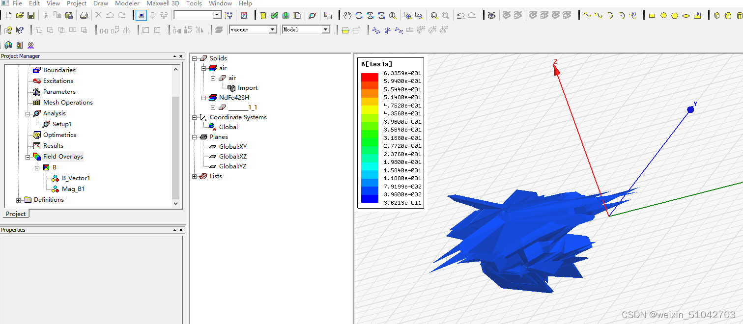 Ansoft Maxwell 永磁体表面磁场和空间磁场仿真_maxwell永磁体磁场仿真-CSDN博客