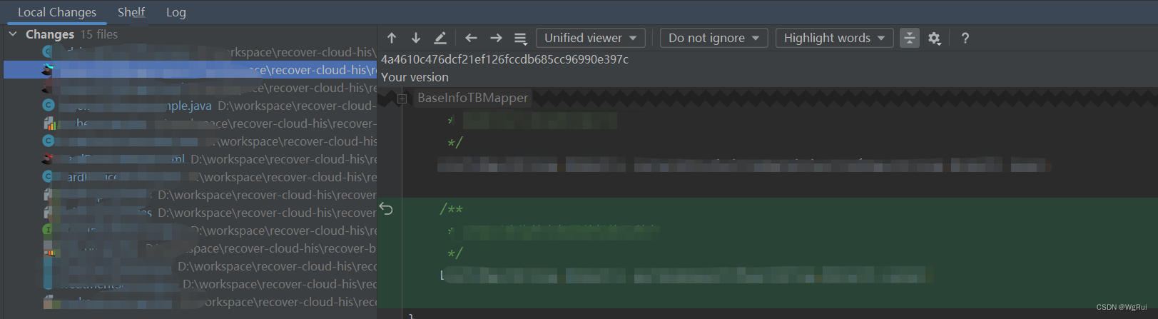 IDEA中 Git 的 Local Changes 不见了的问题_localchanges不显示数据-CSDN博客