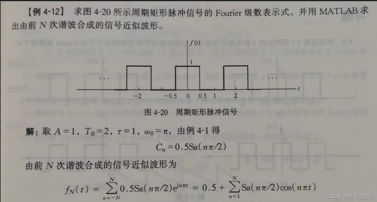 信号与系统的仿真习题三信号与系统中使用使用python实现的例题 Csdn博客