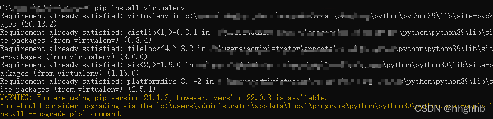 python虚拟环境使用方法之virtualenv_virtualenv no python-CSDN博客