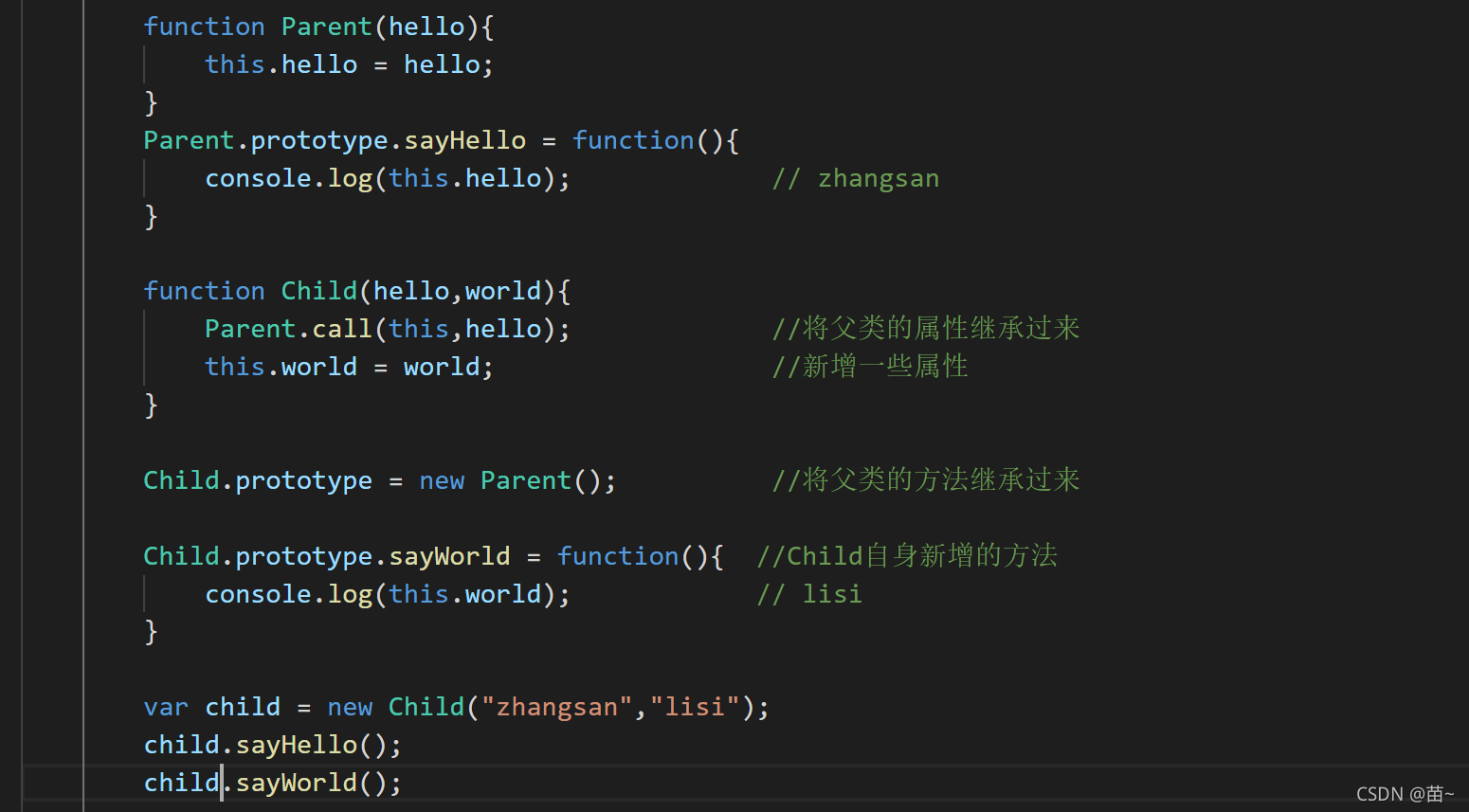 Javascript中实现继承的方式与 Call、apply、bind三者的区别实现方式将子类的原型链指向父类的对象实例 Csdn博客