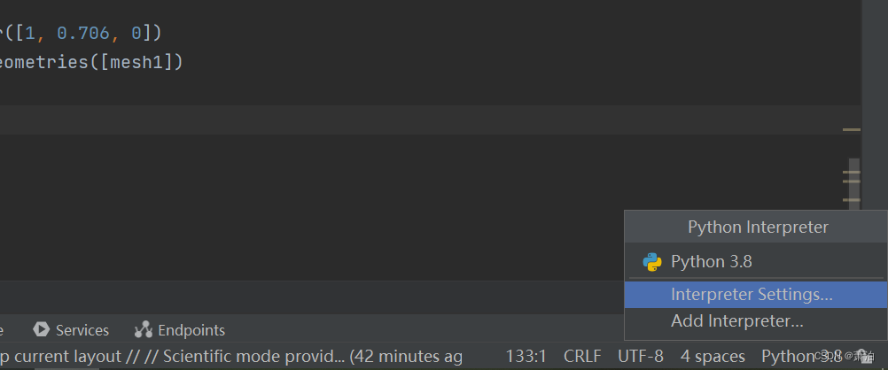 解决：已经安装open3d，还是报错No module named ‘open3d‘的问题_no module named 'open3d-CSDN博客