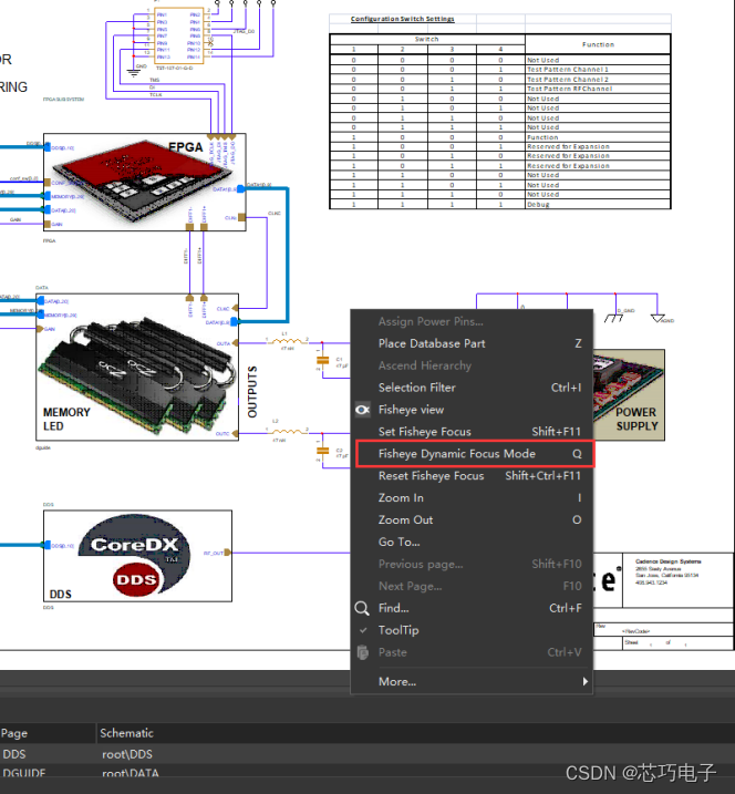 OrCAD X Capture CIS设计小诀窍 I 01. 如何在浏览Capture原理图时局部放大部分图纸?_fisheye view-CSDN博客