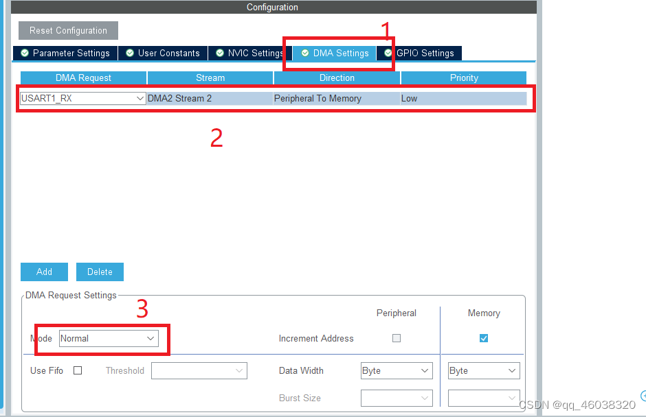 Stm32 Cubemx学习实验8：usart Dma接收不定长度字节的数据stm32 Usart Dma接收不定长 Csdn博客