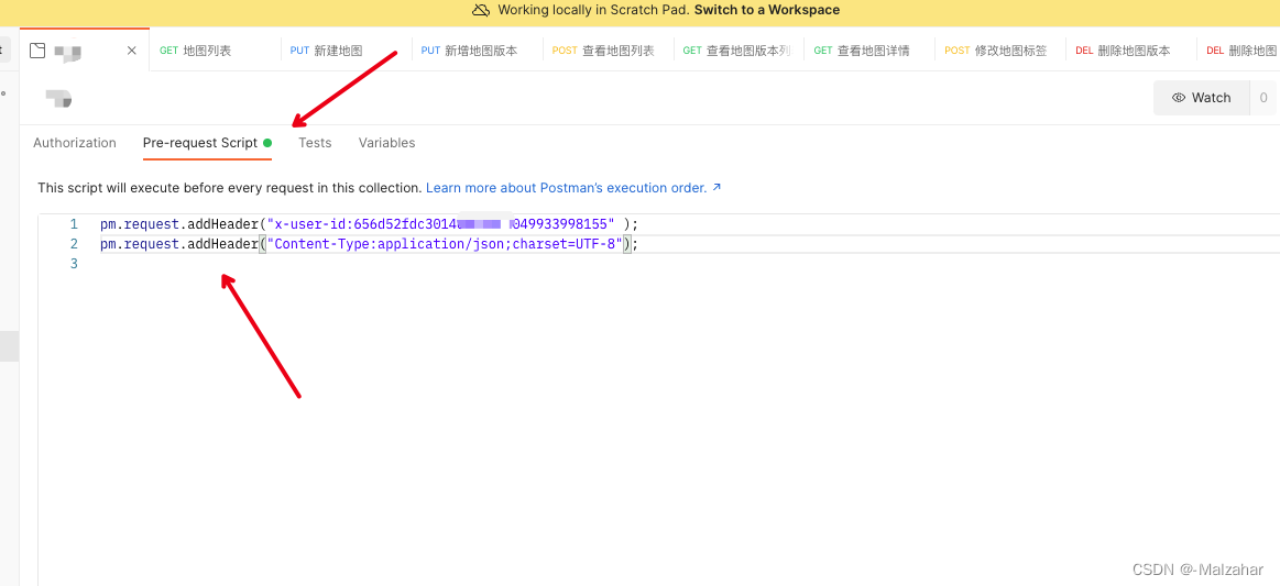 postman集合下统一添加请求头_pm.request.addheader-CSDN博客