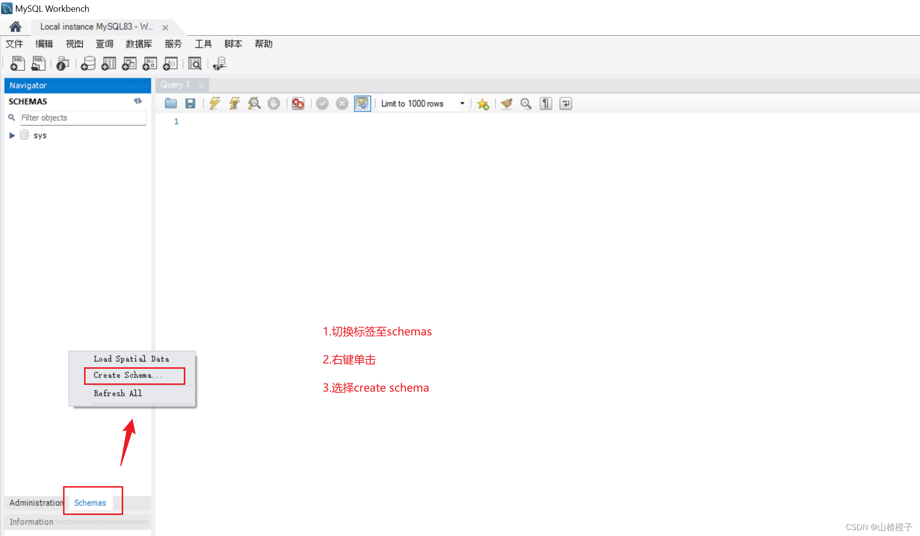 MySQL workbench使用教程（逐渐补充版）-CSDN博客