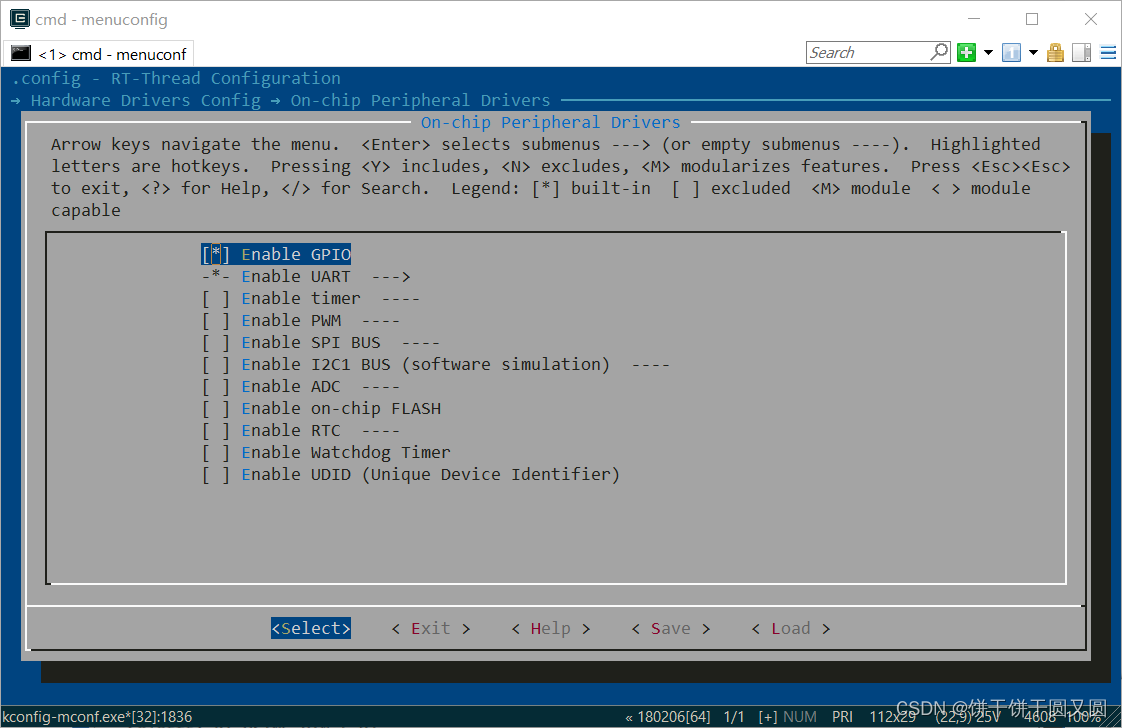 RT-Thread构建与配置系统_kconfig生成rtconfig.h的实现-CSDN博客
