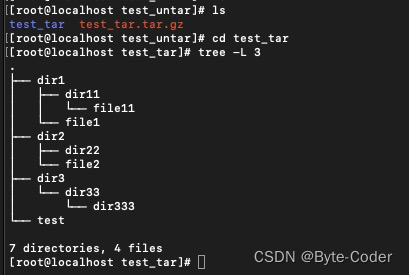 golang之用archive/tar将文件或者目录打包和解包的实现_go tar-CSDN博客