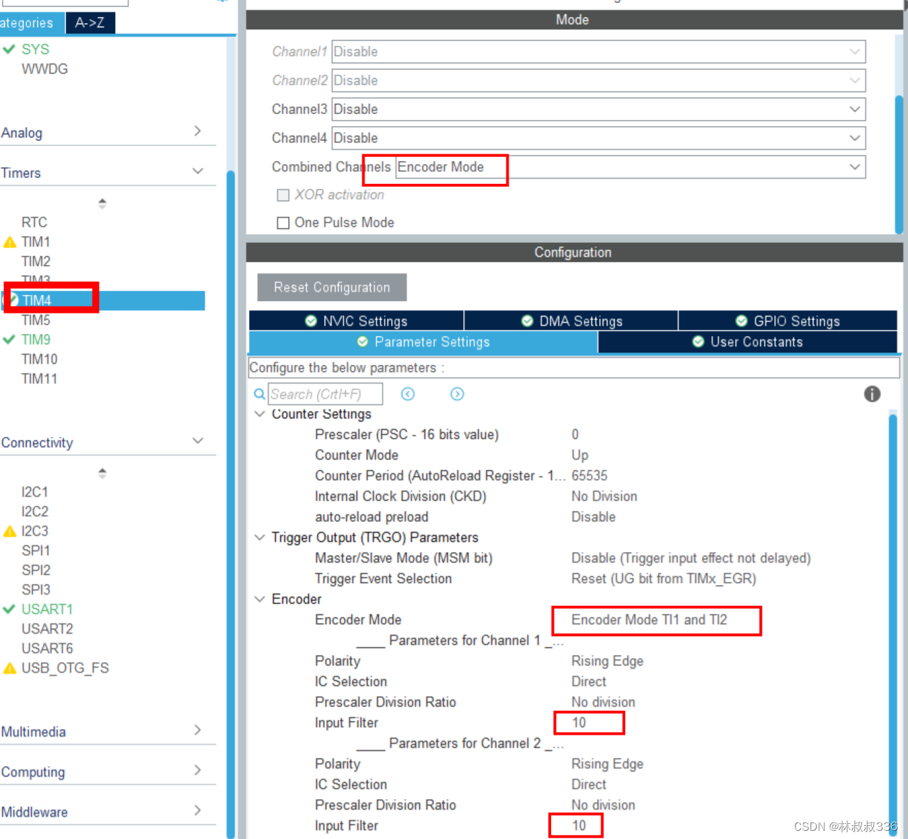 STM32CubeMX 编码器测速、HAL库、cubemx_stm32 encode-CSDN博客