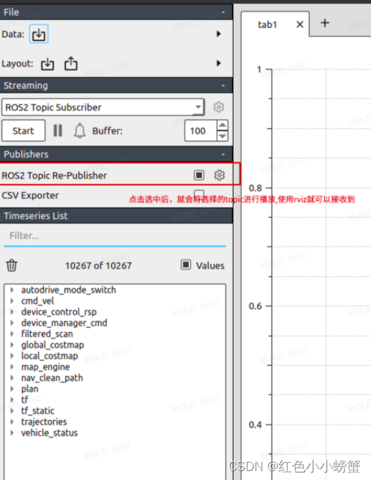 ROS2学习(六)Bag回放使用plotjugger_ros2 plotjuggler-CSDN博客