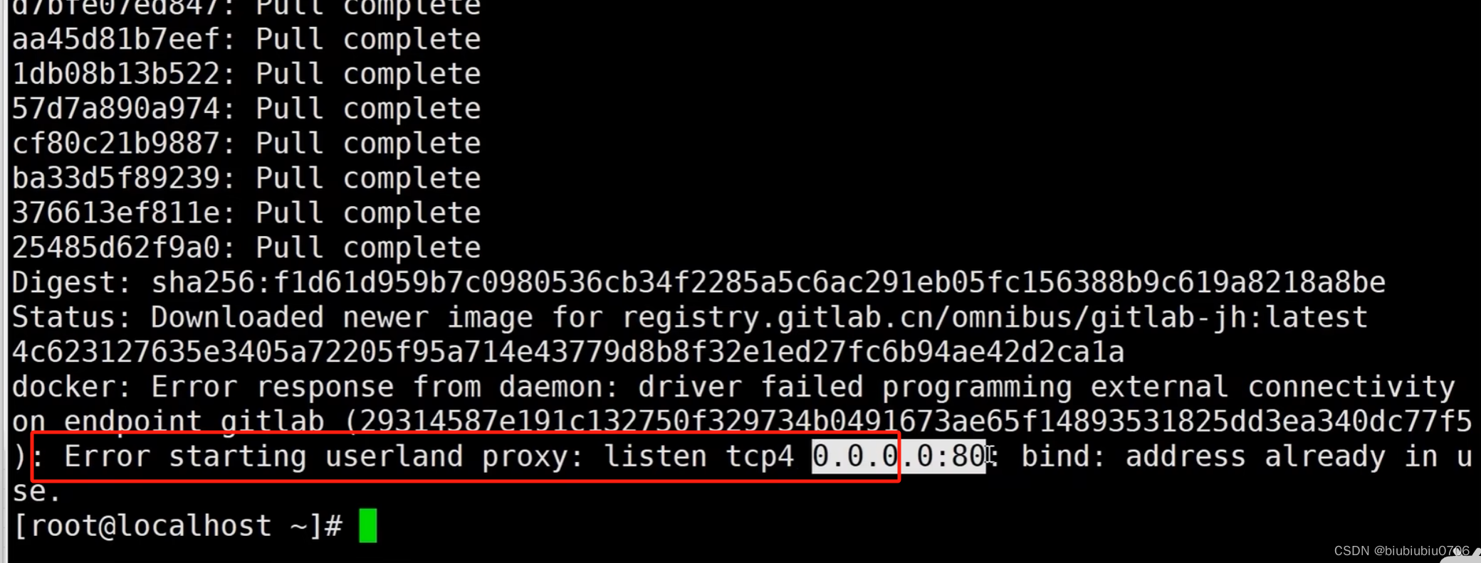 Docker下安装GitLab_docker 安装gitlab-CSDN博客