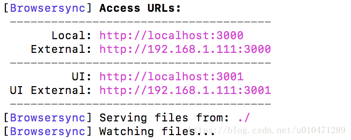 使用Browsersync快速搭建node.js本地服务器_browser-sync 封装一个本地服务-CSDN博客