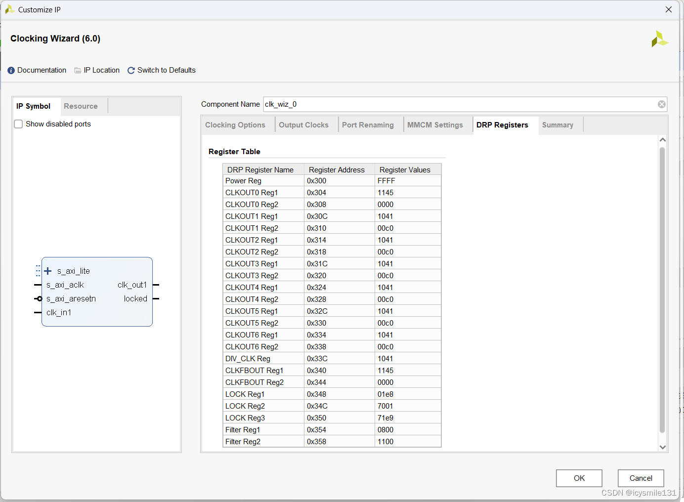 Xilinx 7系列中clock IP核通过AXI4-Lite接口实现动态重新配置_clock wizard动态重配置-CSDN博客