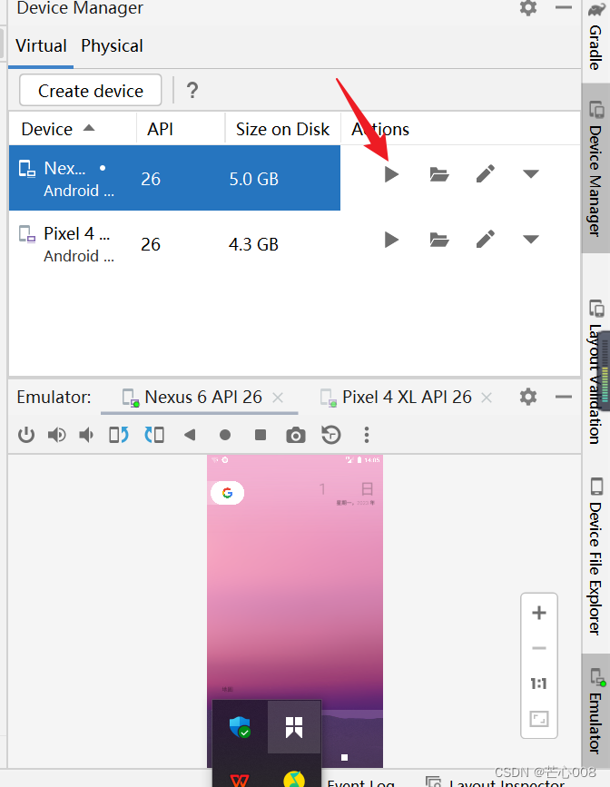Android studio之运行模拟器边框设置-CSDN博客