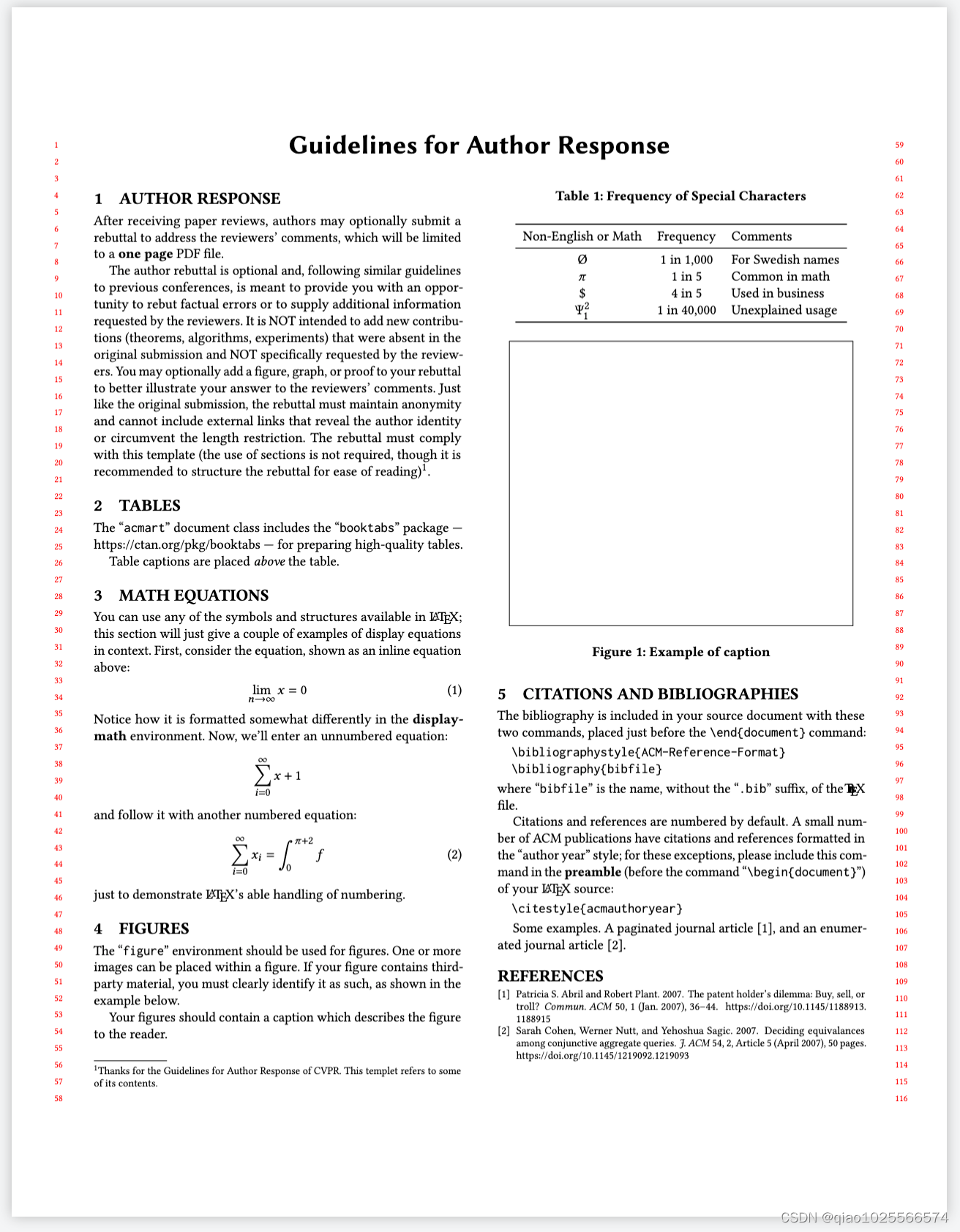 ACM MM2024 Rebuttal Latex模板如何去掉标题_acm mm rebuttal模板-CSDN博客